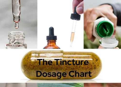 Tincture Dosage Chart, Herbal Tincture Dosage Chart | Discover Tinctures